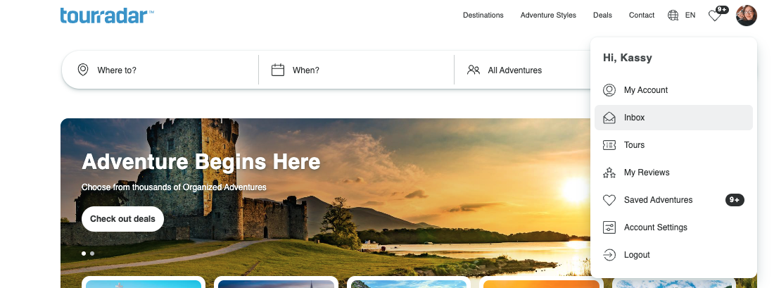 What is the Booking Conversation Page, and how do I find it?