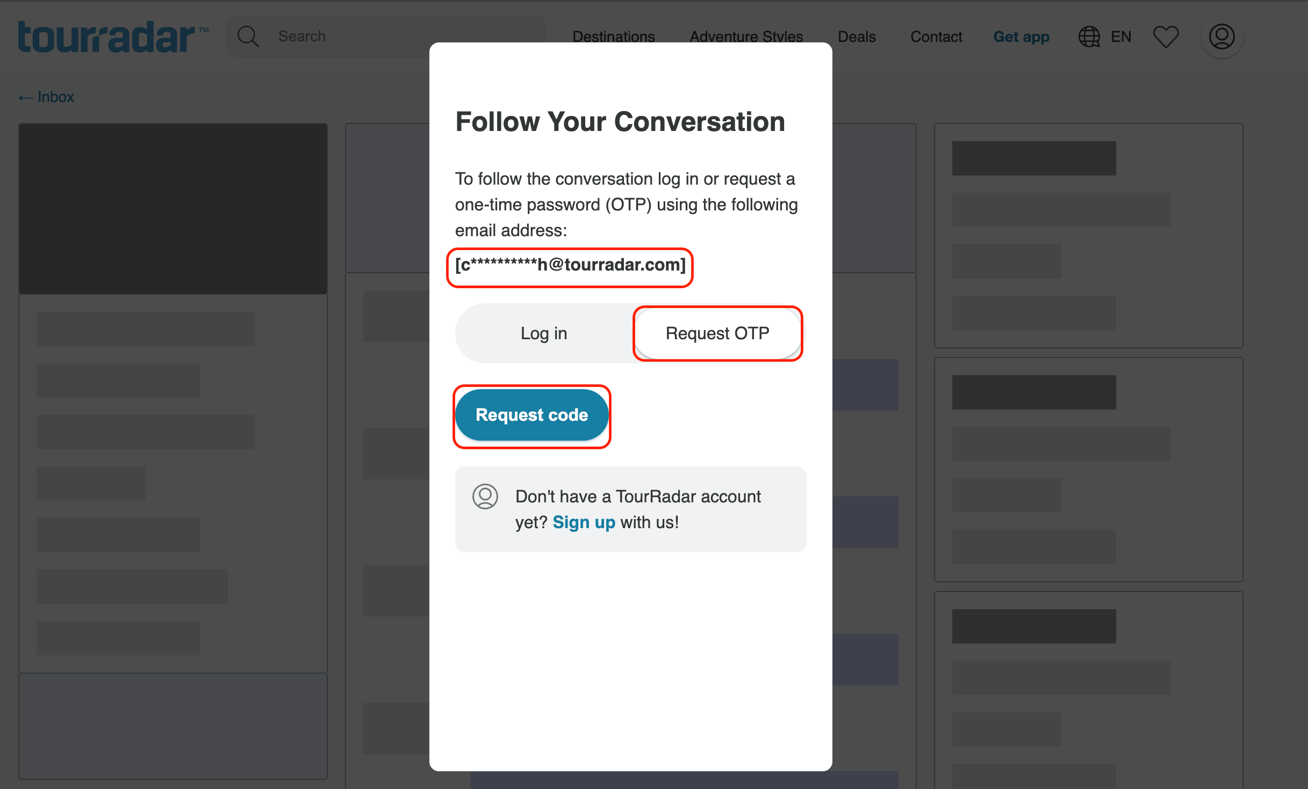 How do I log in or sign up for an account?