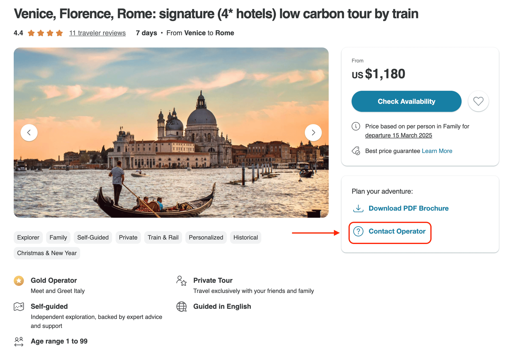 What is a self-guided tour?