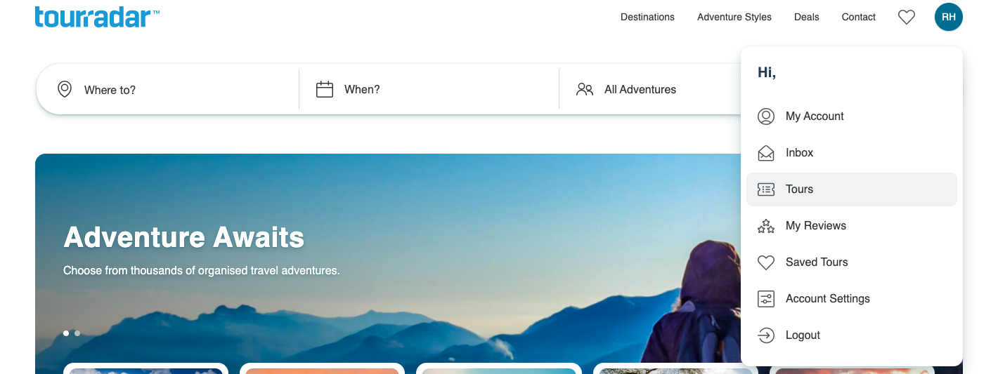 How do I find my Booking Conversation Page?